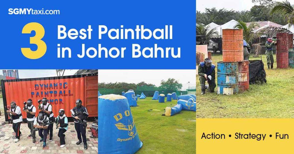 3 Best Paintball In JB