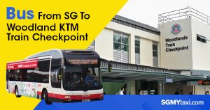 Bus From SG Nearest MRT To Woodlands Train Checkpoint [2025]